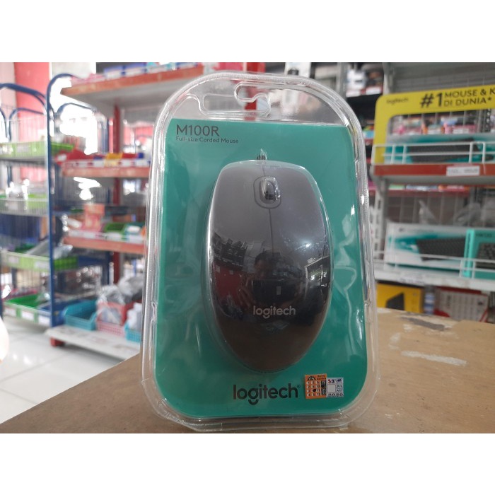 Jual Mouse USB LOGITECH M100R | Shopee Indonesia