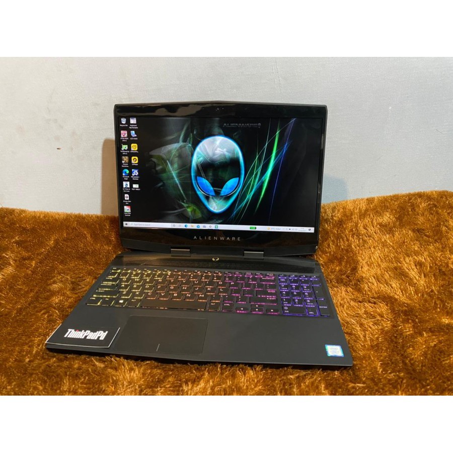 Jual Laptop Gaming Slim Dell Alienware M15 Core i7 9750H RTX 2060 Mulus ...