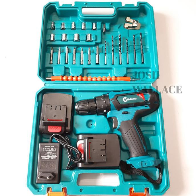 Jual Mesin Bor Baterai Tembok Cordless Drill 32V SH190 MAILTANK ...