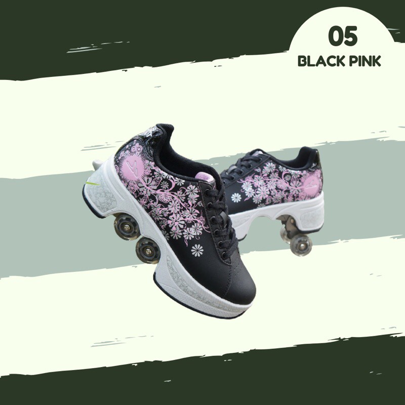 Jual KICK ROLLER SHOES (1) - ROLLERSHOES - SEPATU RODA TIKTOK | Shopee ...