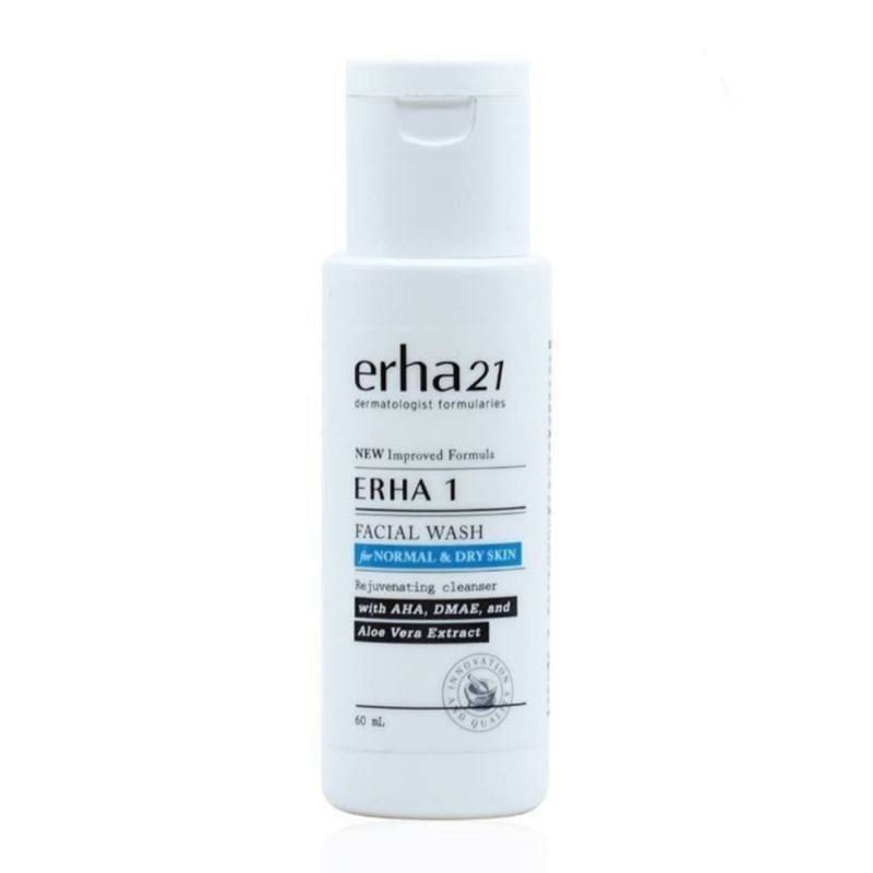 Jual Erha21 DF Erha 1 Facial Wash for Normal & Dry Skin 60ml | Erha 2 ...