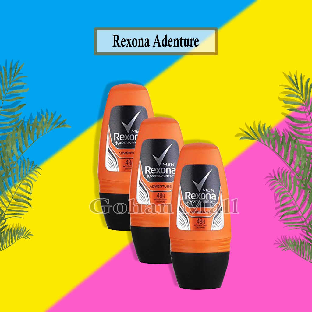 Jual REXONA MEN DEODORANT ADVENTURE 45ML | Shopee Indonesia