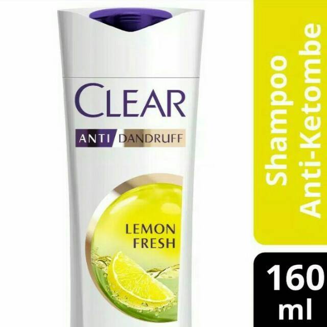 Jual Clear fresh cool lemon shampoo 160 ml | Shopee Indonesia