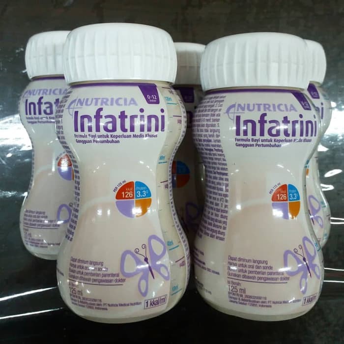 Jual Infatrini Cair 125ml 0 -12 Bulan Nutricia | Shopee Indonesia