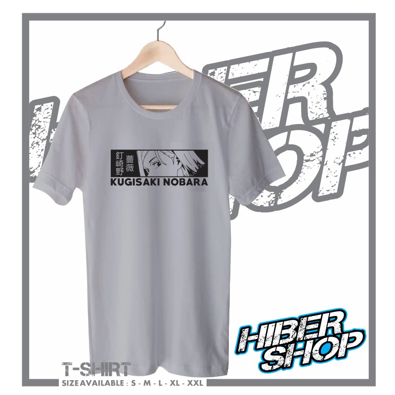 Jual KAOS BAJU DISTRO PRIA WANITA KUGISAKI NOBARA JUJUTSU KAISEN KAOS ... Jual KAOS BAJU DISTRO PRIA WANITA KUGISAKI NOBARA JUJUTSU KAISEN KAOS ...