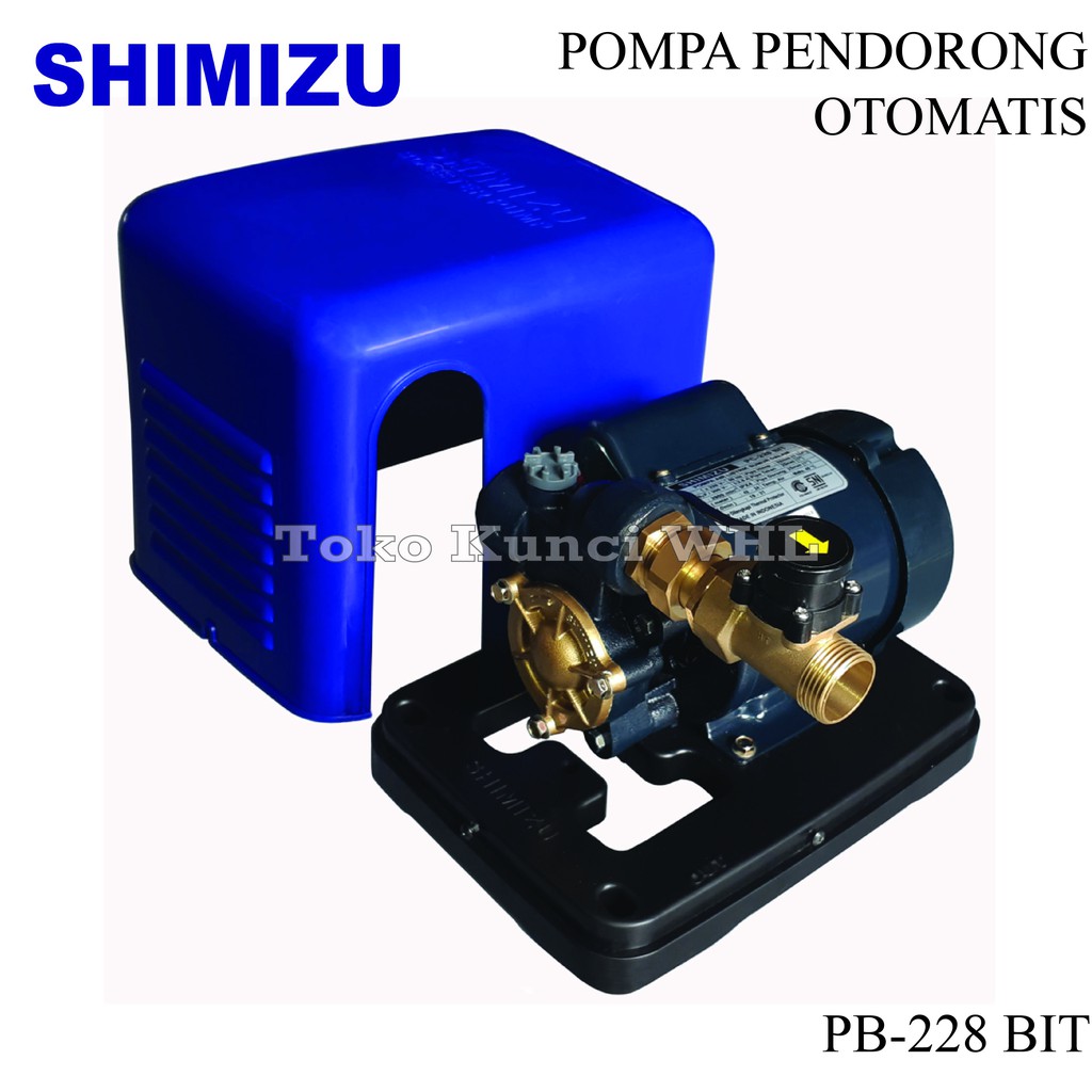 Jual Pompa Booster SHIMIZU PB 228 BIT 200 Watt Pompa Pendorong Otomatis | Shopee Indonesia