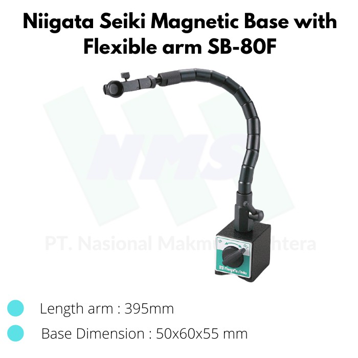 Jual Niigata Seiki SK Magnetic Base with Flexible arm SB-80F Magnet | Shopee Indonesia