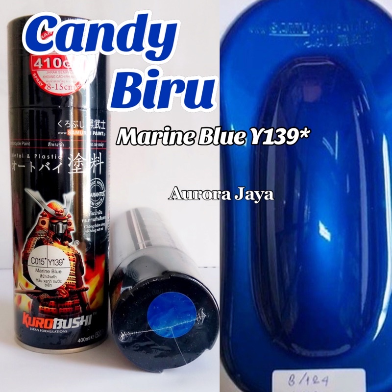 Jual Pilox Samurai Marine Blue Y139 Biru Candytone Candy Tone ...