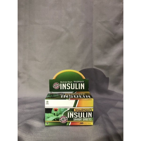 Jual INSULMAX Kapsul daun insulin original (obat diabetes) | Shopee ...