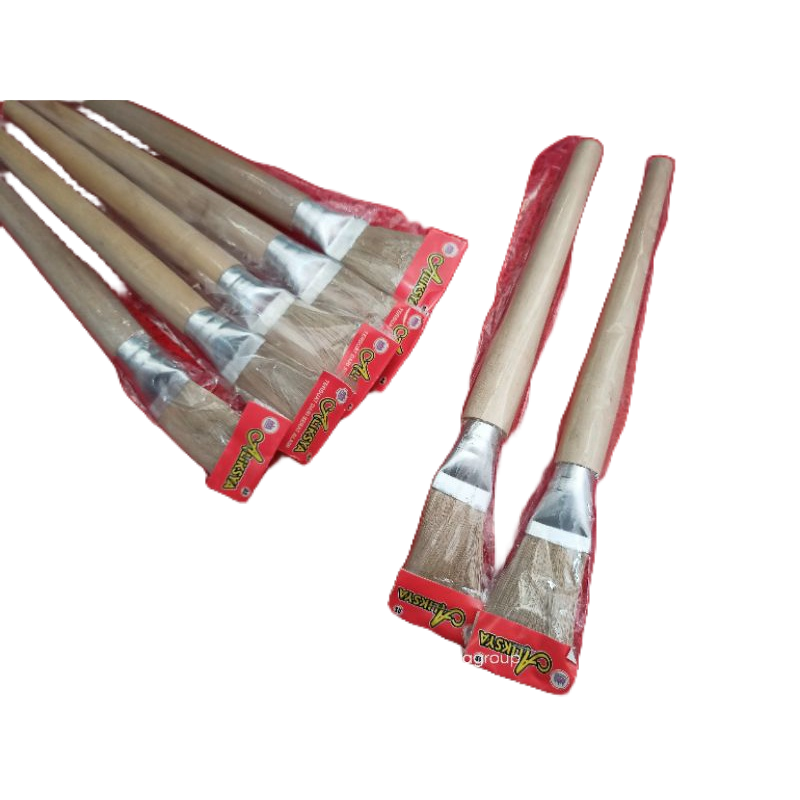 Jual Kuas poles kue kayu tanggung high quality / kuas bumbu / kuas ...