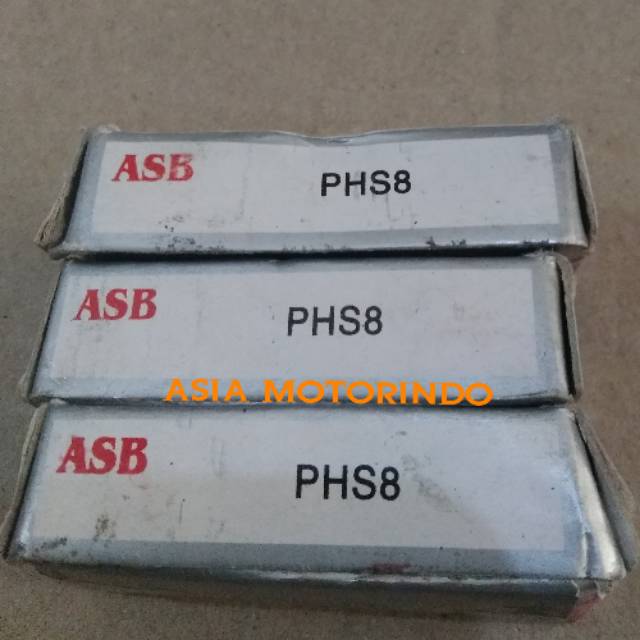 Jual Bearing PHS 8 rod end drat kanan ASB laher rod end pillow ball ...