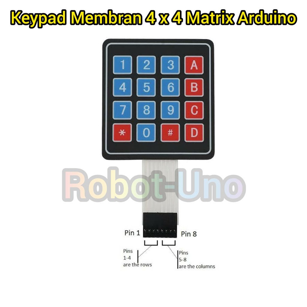 Jual Keypad Membran 4x4 Matrix | Shopee Indonesia
