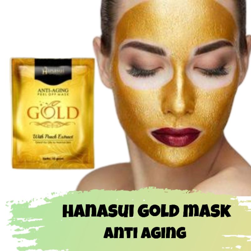 Jual Masker Wajah Anti Aging Gold Mask | Shopee Indonesia