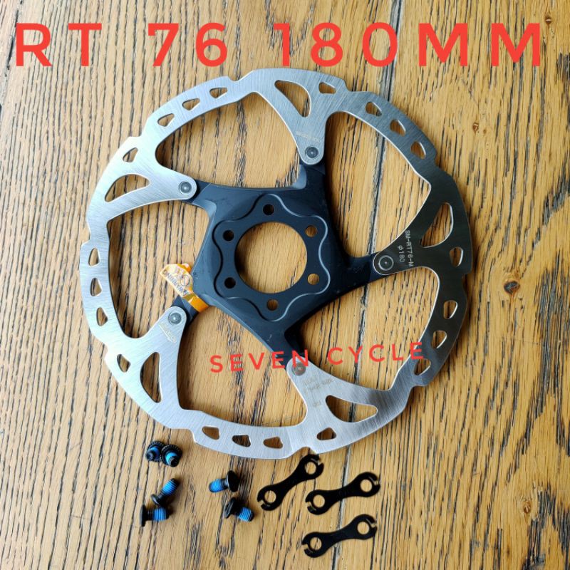 Jual Rotor Disc Shimano SM RT76 180mm made in japan | Shopee Indonesia