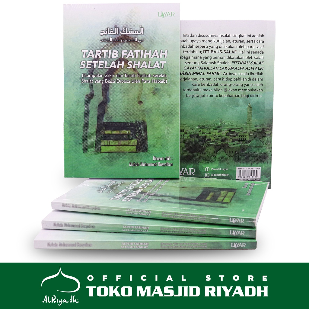 Jual Buku Kumpulan Zikir Tartib Fatihah Setelah Shalat Penerbit Layar ...