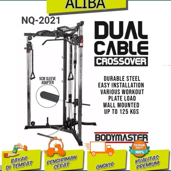 Jual Alat Fitness Gym Dual Cable Crossover Machine | Shopee Indonesia