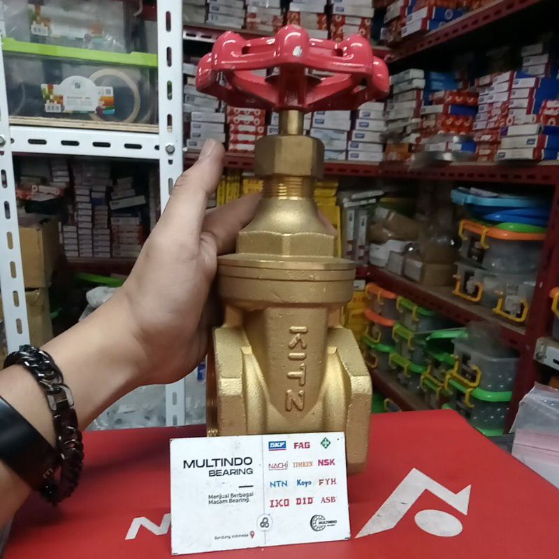 Jual GATE Valve 2 1/2 INCH KITZ KUNINGAN ORIGINAL | Shopee Indonesia