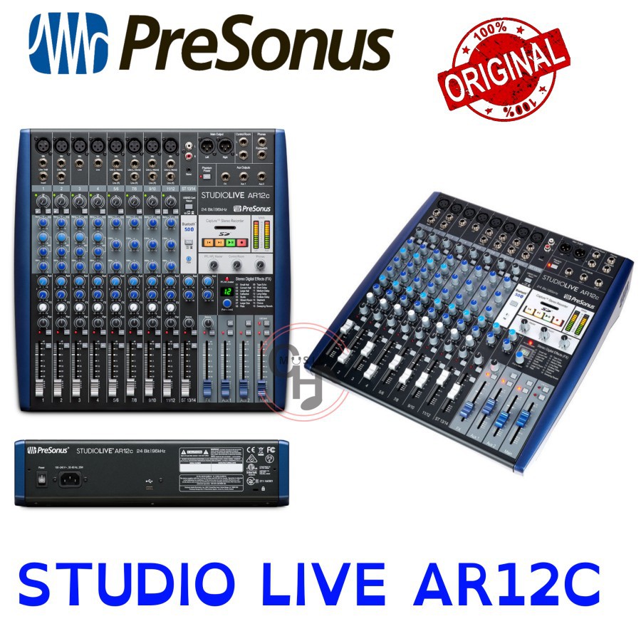 Jual PreSonus StudioLive AR12c Mixer and Audio Interface | Shopee Indonesia
