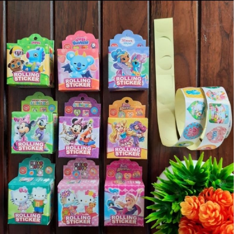 Jual Rolling Stiker Anak Murah || Stiker Roll Anak || Stiker Gulung ...