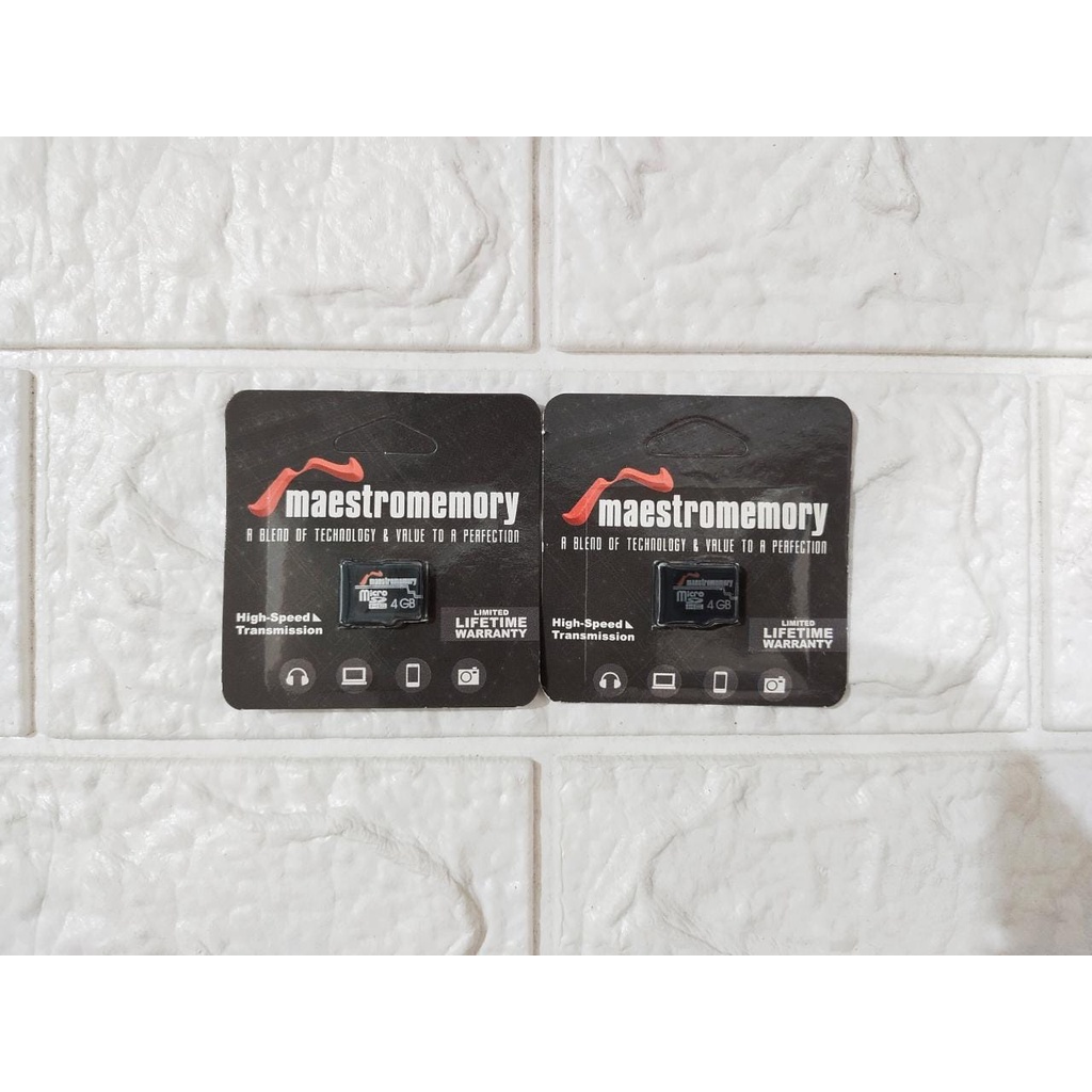 Jual MMC MAESTRO MICROSD 4GB ORIGINAL BERGARANSI RESMI | Shopee Indonesia