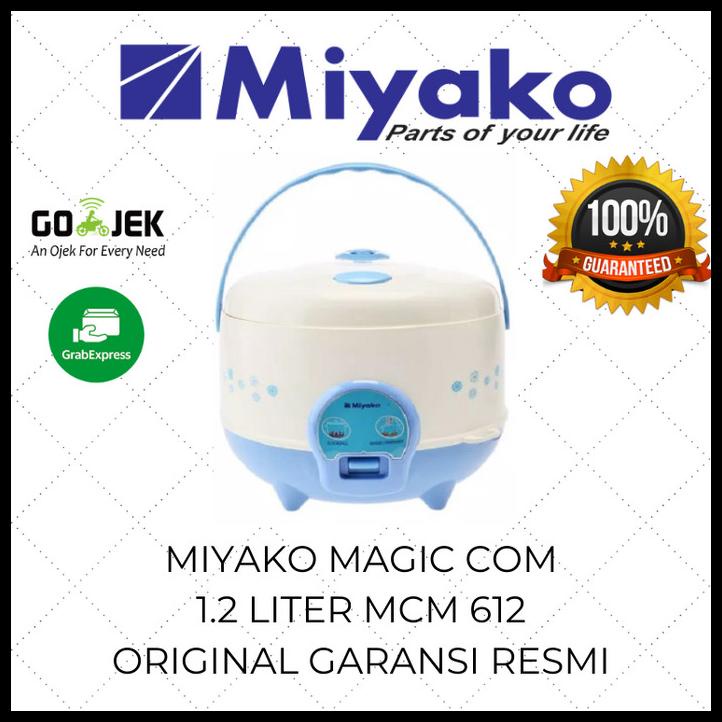Jual Miyako Magic Com Mcm 612 1.2Liter / Mejikom Kecil / Rice Cooker ...