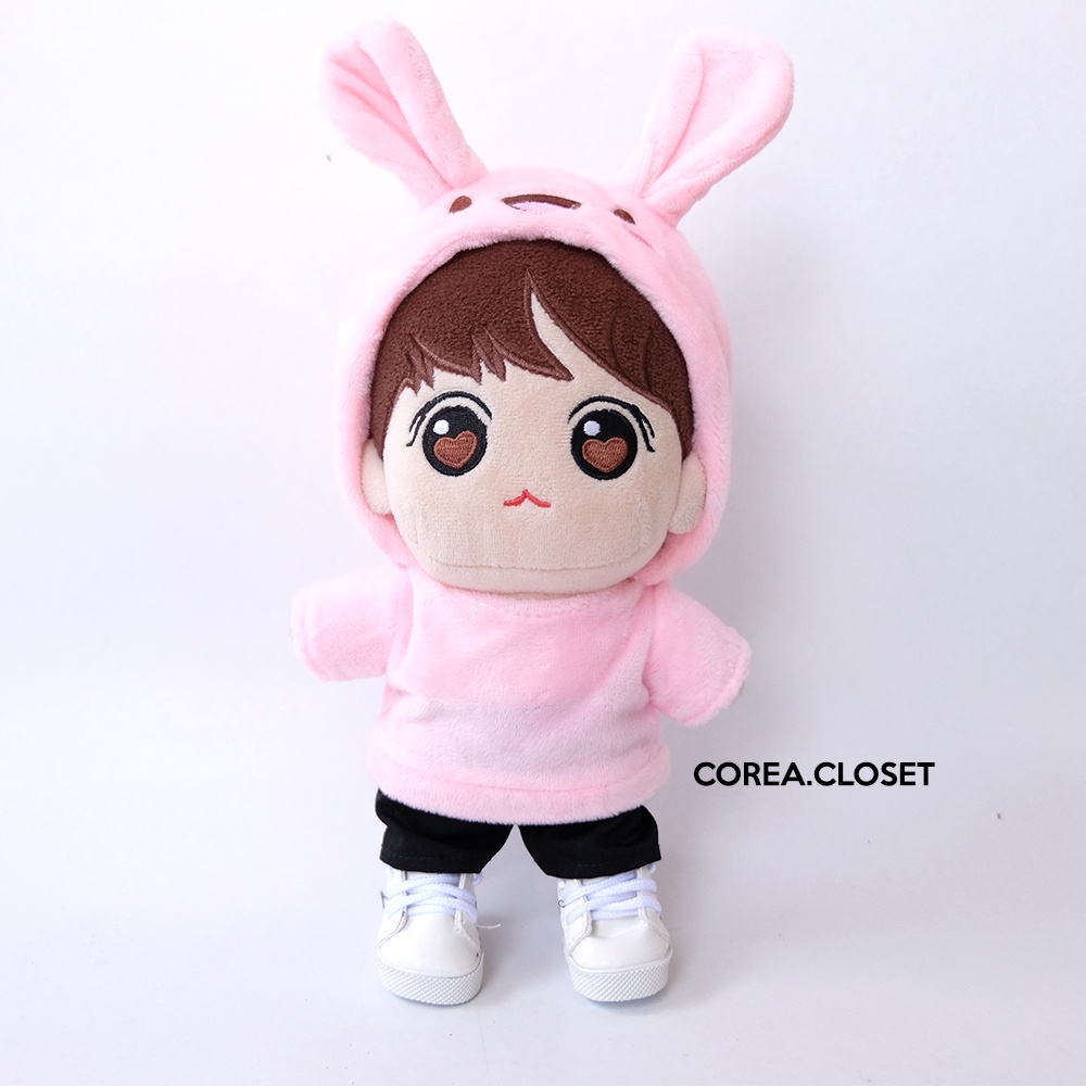 Jual READY STOCK 20cm upsetduck Kpop Doll Costum - Tokki Kartun Hoodie ...
