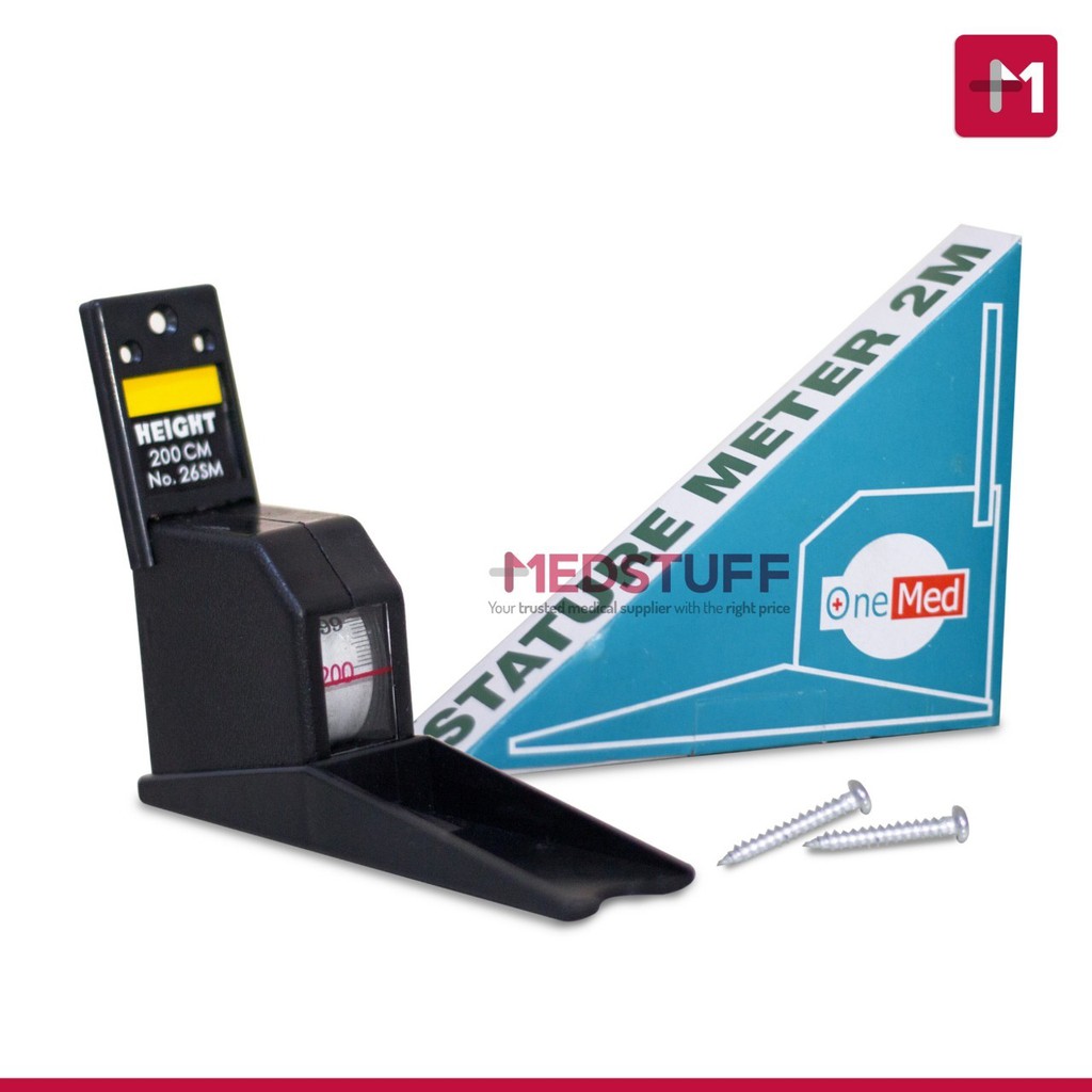 Jual Stature Meter Onemed 2meter Pengukur Tinggi Badan | Shopee Indonesia