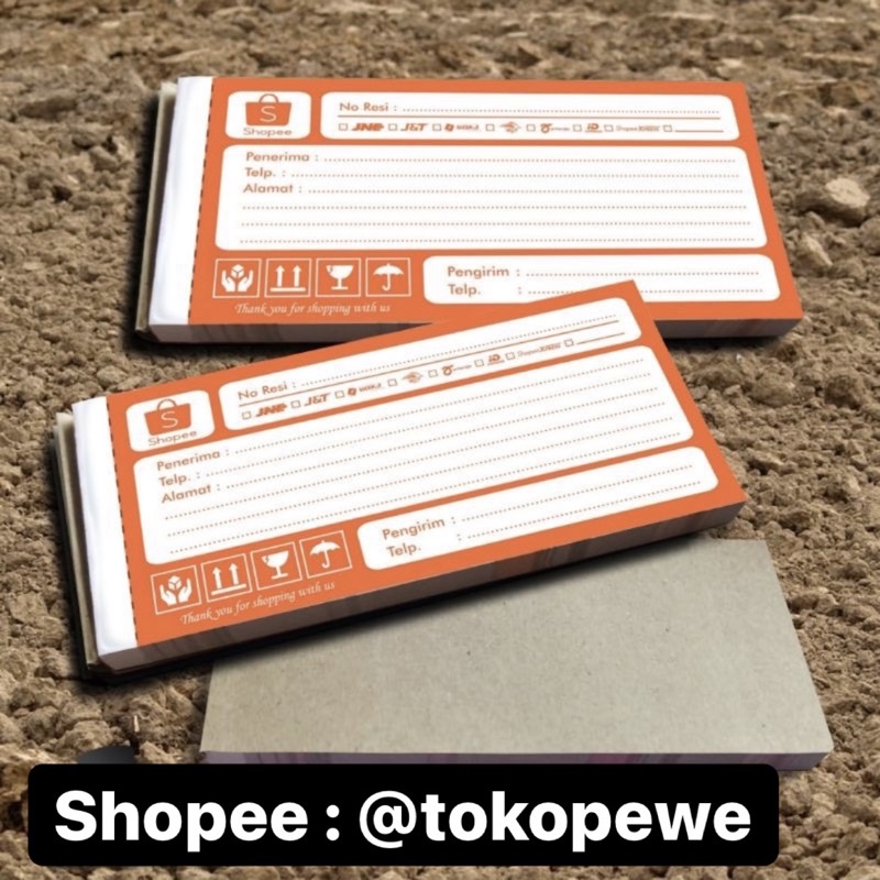 Jual LABEL S PENGIRIMAN ONLINE SHOP ISI 100 LEMBAR/LABEL PENGIRIMAN ...