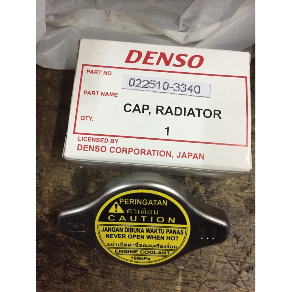 Jual Tutup Radiator Denso Yaris, innova, Vios, Avanza, Rush, Terios ...