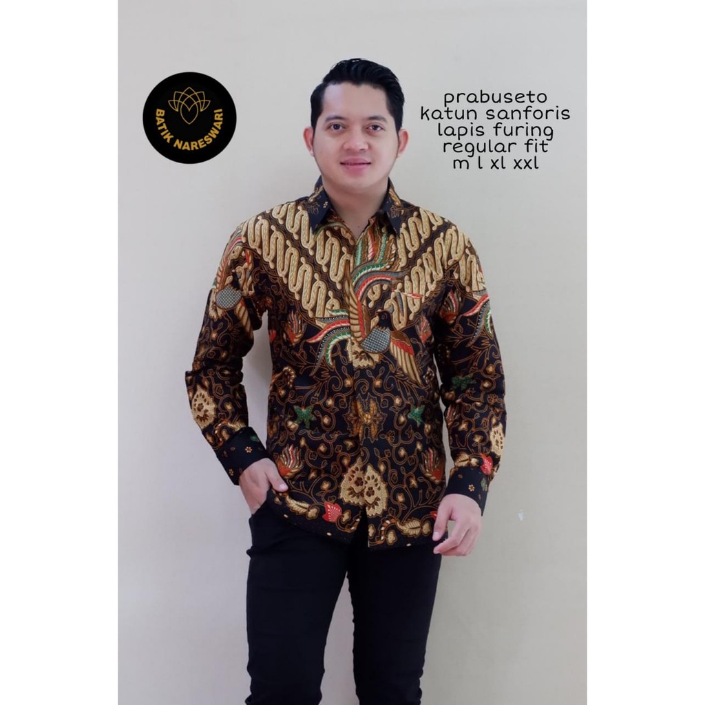Jual BATIK COWOK KUALITAS ORIGINAL model regulare kualitas setara mall ...