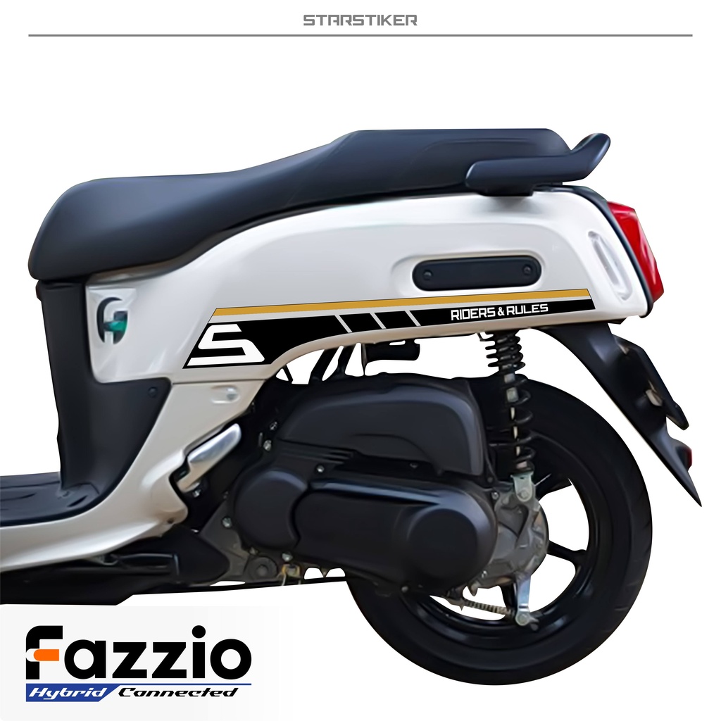 Jual FZ78 / STRIPING FAZZIO / STICKER / STIKER / SETRIPING / SETIKER / YAMAHA FAZZIO / FAZIO ...