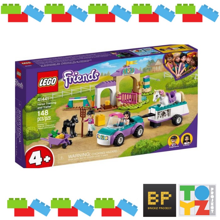 Jual Lego 41441 Friends Horse Training and Trailer | Shopee Indonesia