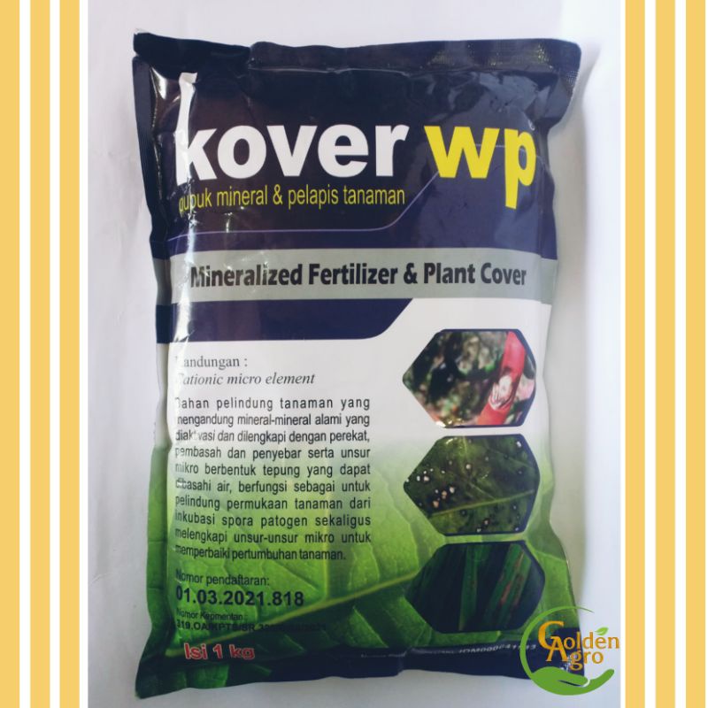 Jual KOVER WP 1KG KG MINERAL PELINDUNG TANAMAN | Shopee Indonesia