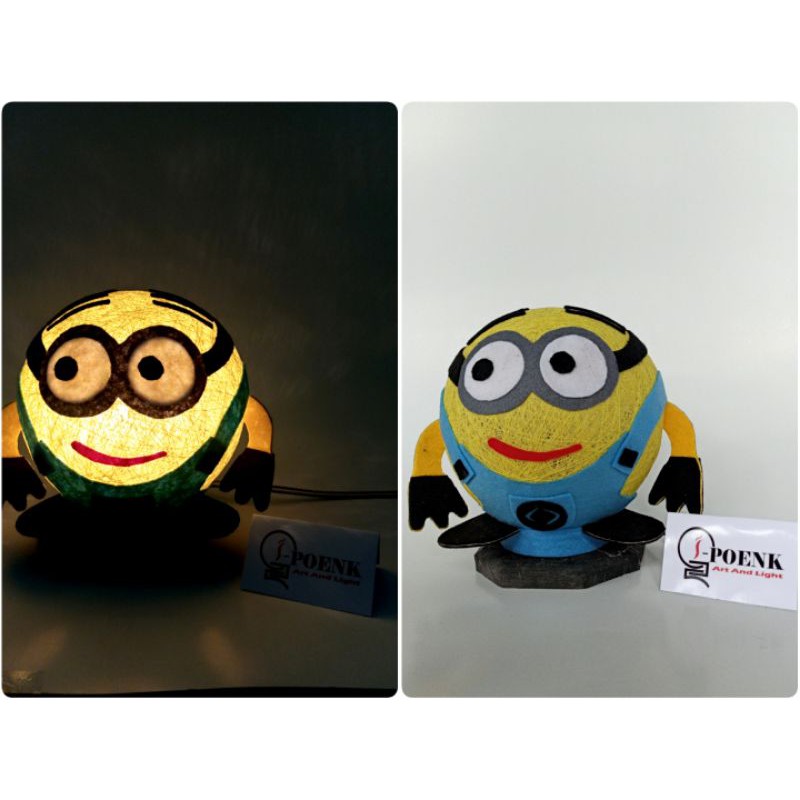 Jual Lampion benang lampu tidur karakter minion | Shopee Indonesia