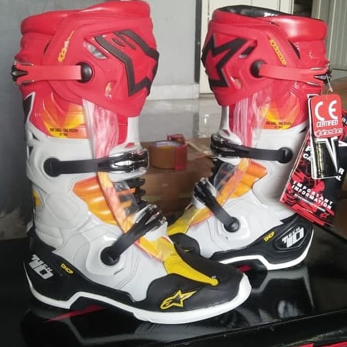 Jual Alpinestar Tech 10 Indianapolish | Shopee Indonesia