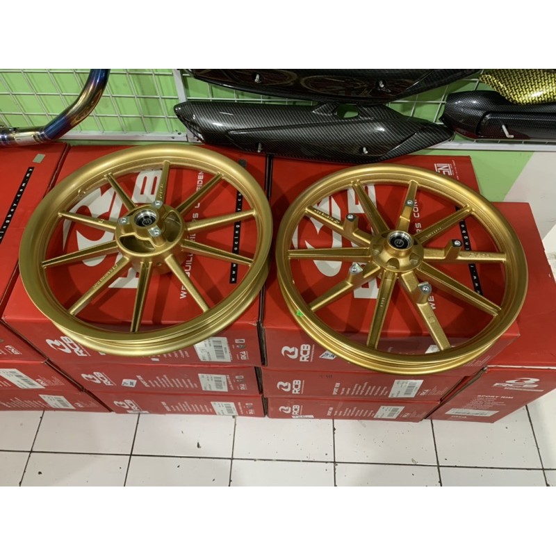 Jual VELG RACING BOY RCB SP811 SATRIA F150 - SATRIA FU - GOLD / VELG ...