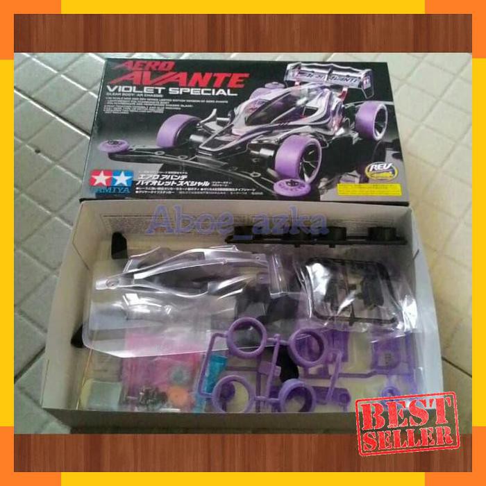 Jual Tamiya Aero Avante Clear Violet Polycarbonate Body AR chassis ...