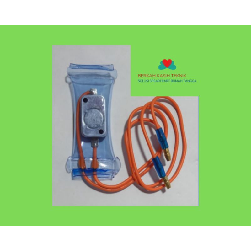 Jual sensor bimetal defrost ruangan evaporator single ST3 | Shopee ...