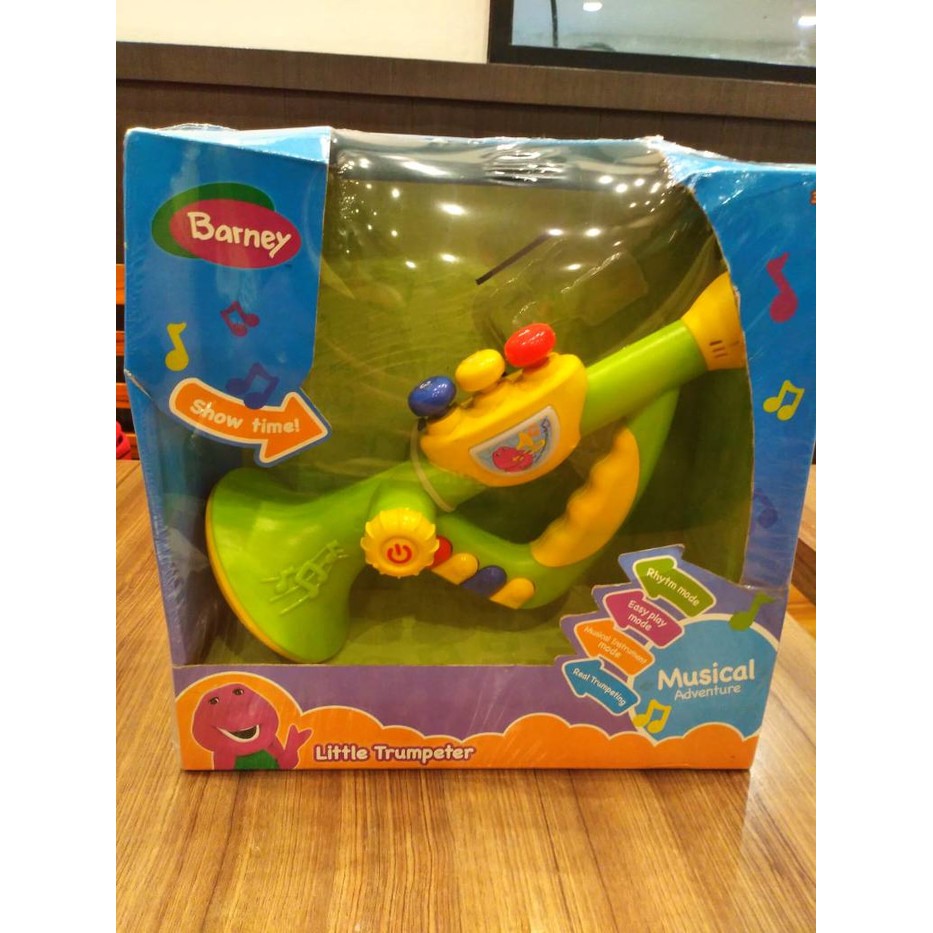 Jual Barney Little Trumpet Barney Musical.Adventure | Shopee Indonesia