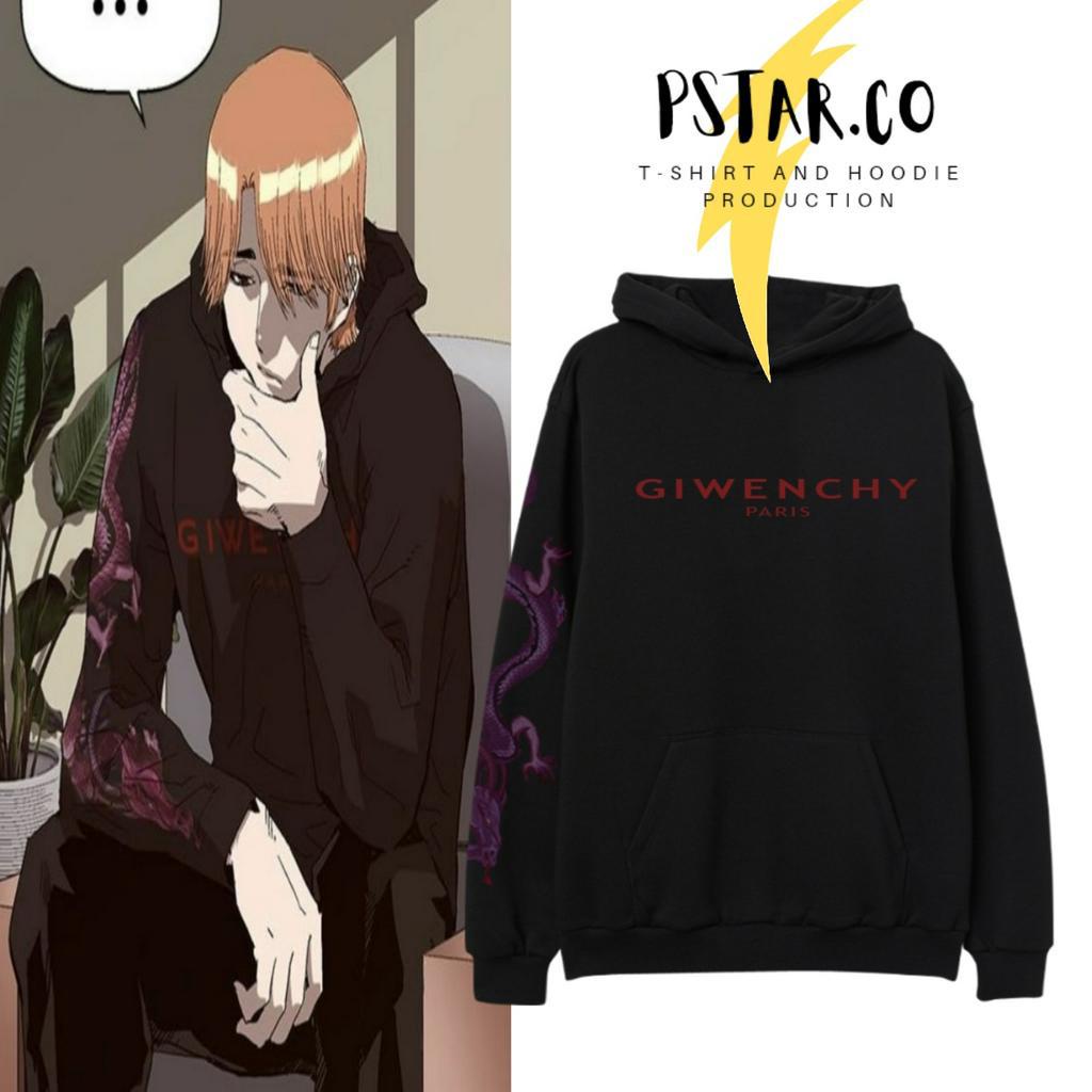Jual Jaket Hoodie Giwenchy Jake Ji Manhwa Weak Hero | Shopee Indonesia