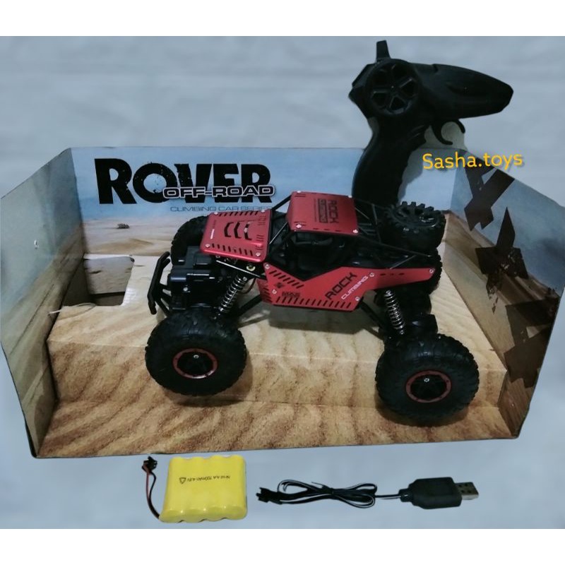 Jual mobil remote control rock crawler climbing rover off road | Shopee ...