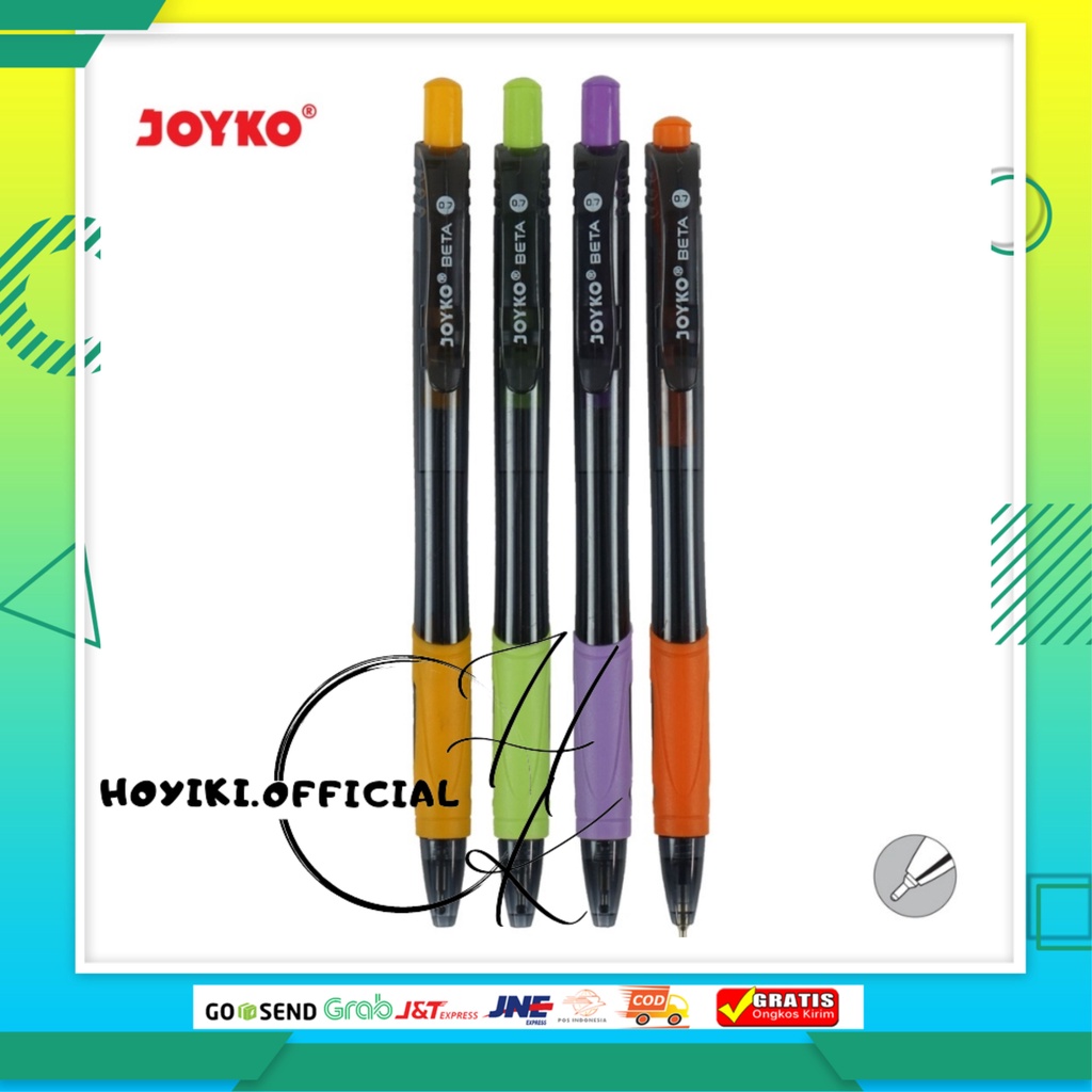 Jual JOYKO Ball Pen / Pulpen / Pena Joyko BP-207 / Beta / 0.7 mm | Shopee Indonesia