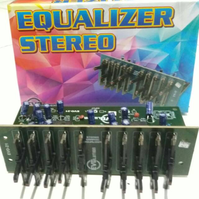 Jual Equalizer 10 channel stereo Evolution | Shopee Indonesia