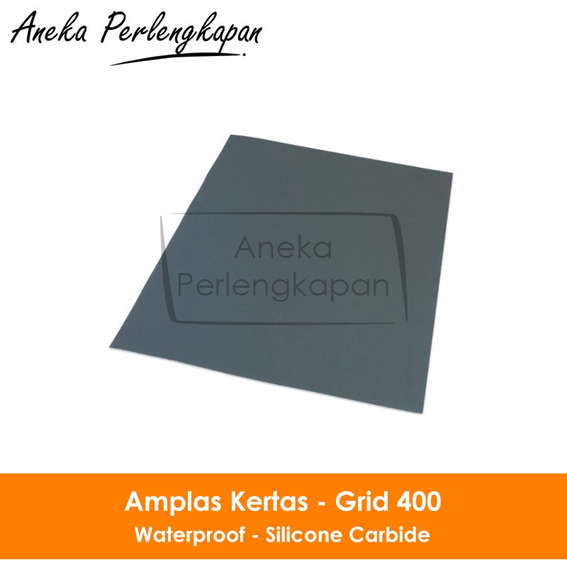 Jual Amplas Kertas / Abrasive Paper Grid 400 Waterproof | Shopee Indonesia