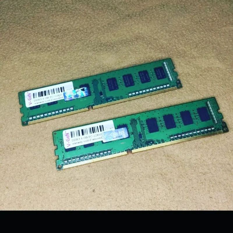 Jual Ram PC DDR3 4GB V-Gen dan merek lainnya normal test | Shopee Indonesia