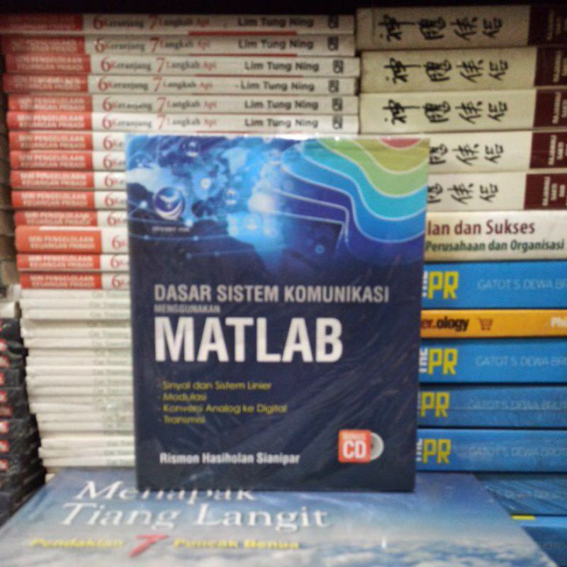 Jual BUKU ORIGINAL DASAR SISTEM KOMUNIKASI MENGGUNAKAN MATLAB RISMON ...