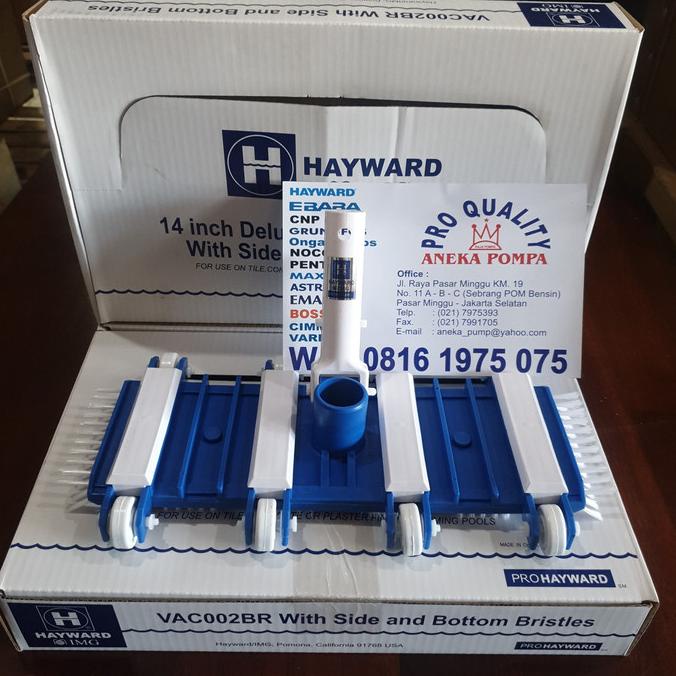 Jual Vacuum Head Hayward Vac002Br Side And Bottom Bristles | Shopee ...