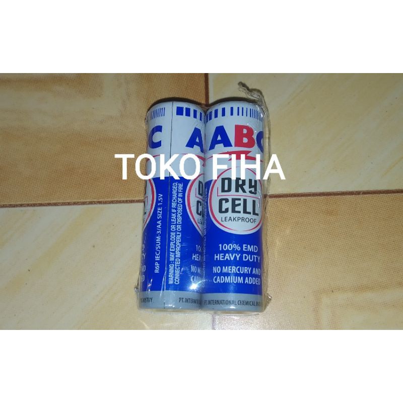 Jual Baterai ABC AA (sedang) / Battery Jam Dinding | Shopee Indonesia
