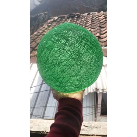 Jual Lampion Benang 17cm, Bola Benang, Bahan DIY, Lampion Imlek ...