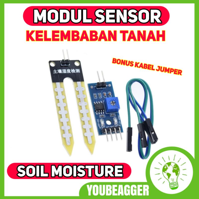 Jual SENSOR KELEMBABAN TANAH / SOIL MOISTURE | Shopee Indonesia